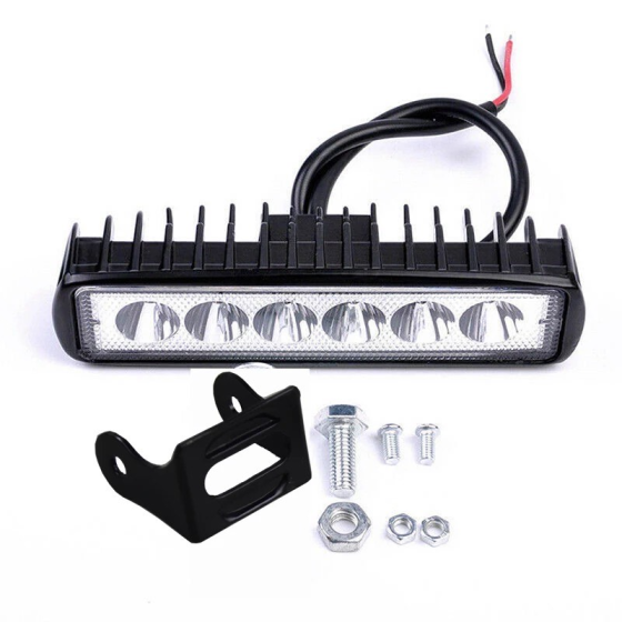 EXPLORADORA LINEAL 6 LED ESTROBER Y FIJA Ref # TC020